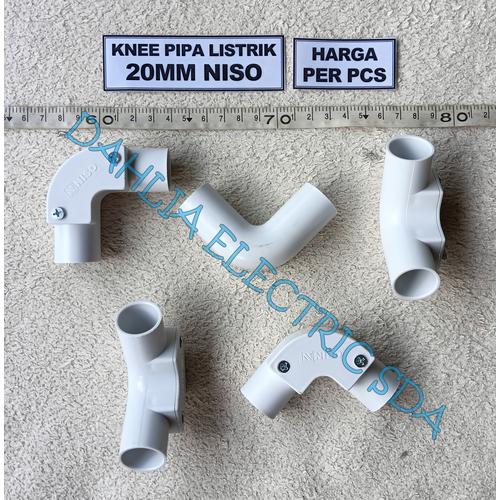 Jual KNEE PIPA LISTRIK 20MM NISO HARGA PER PCS - Kab. Sidoarjo - DAHLIA ...