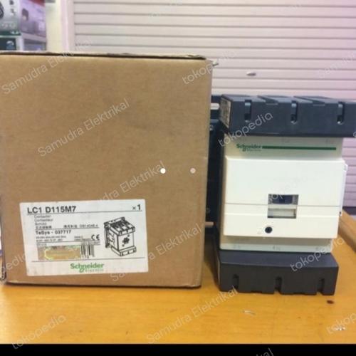 Jual kontaktor / contactor schneider LC1D115M7 - 220V - Jakarta Pusat ...