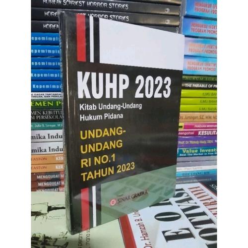 Jual KUHP (Kitab Undang - Undang Hukum Pidana) 2023 UU RI No.1 Tahun 2023 - Jakarta Pusat - Mr ...
