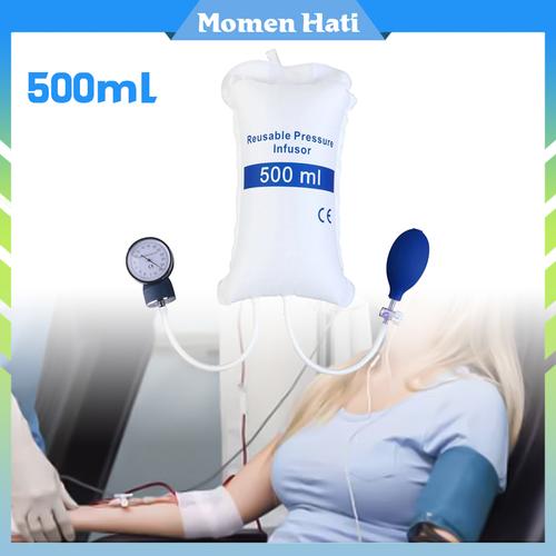 Jual 500ml Kantong Infus Tas Infus Medis Pressure Infusion Bag Dengan ...