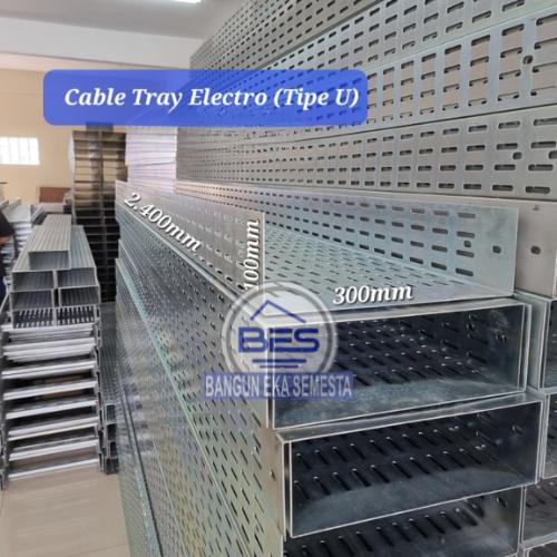 Jual Cable Tray 300 x 100 x 2400 mm Tipe U Electro - Kota Surabaya ...