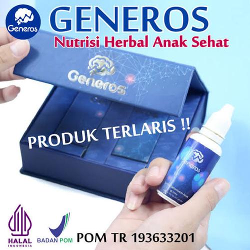 Jual GENEROS Speech Delay Original Asli Generos Vitamin Nutrisi Otak ...