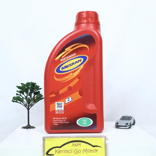 Jual OLI MESRAN B SAE 40 1L PERTAMINA - OLI DIESEL MESRAN B40 1L ...