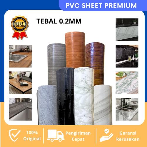 Jual PVC SHEET (Sudah ada Lem)/Deco Sheet pelapis furniture/ sticker ...