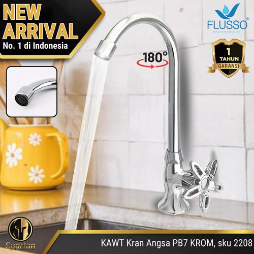Promo Kran Angsa / Keran Air Wastafel Cuci Tangan Piring Sink Dapur ...