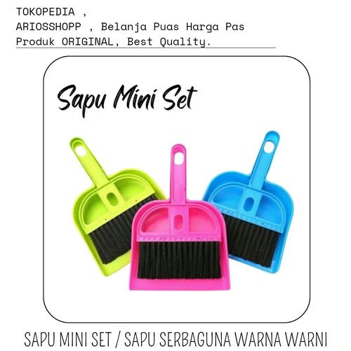 Jual Sapu Mini Set / Sapu + Pengki Kecil - Jakarta Utara - Ariosshopp ...