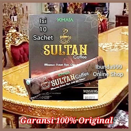 Jual KOPI SULTAN KHAIA GARANSI ORIGINAL / BOX BESAR isi 10 SACHET ...