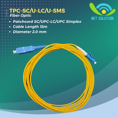 Jual Patch Cord Fiber Optic SC-LC Single Mode 10M | 15M | 20M Simplex ...
