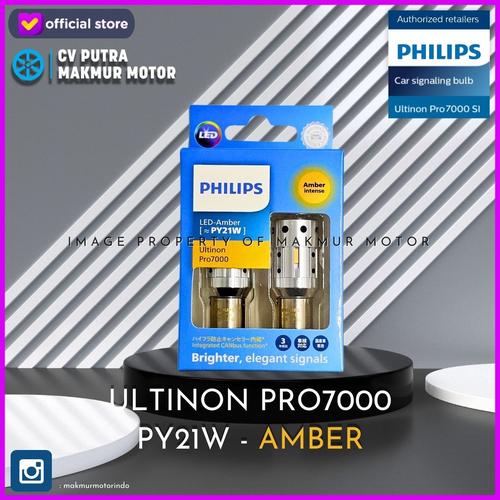 Promo BOHLAM LAMPU PHILIPS ULTINON PRO7000 LED - S25 PY21W AMBER Cicil ...