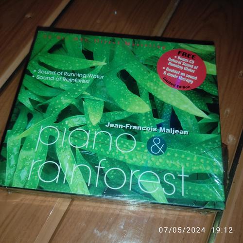 Jual CD PIANO & RAINFOREST jean - Francois Maljean isi 2 disc ( segel ...