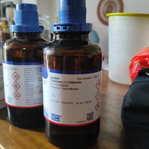 Jual Titanium (IV) Chloride / Titanium Tetraklorida / TiCl4 Brand CDH ...