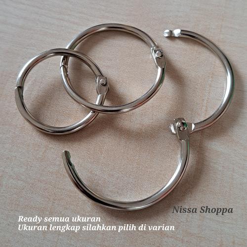 Jual Binder ring buka tutup ukuran 6,5 cm ring jilid spiral binder ...