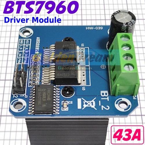 Jual High Current Motor Driver BTS7960 43A H-Bridge Arduino BTS-7960 ...