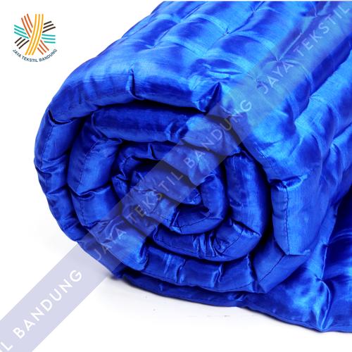 Jual Kain Satin Peles Veles CAPUNG(Biru Benhur)kain furing roll ...