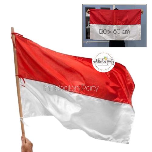 Jual [120x80cm] Bendera Merah Putih / Bendera Indonesia / Bendera MP ...