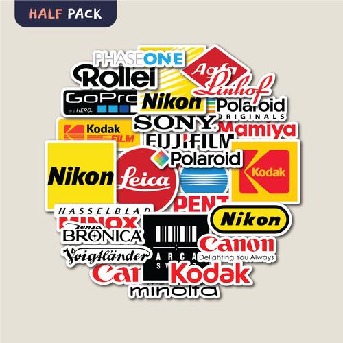 Jual STICKER PACK LOGO CAMERA | STICKER TUMBLER | STIKER LAPTOP KOPER ...