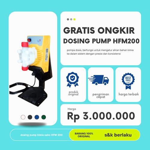 Jual Pompa Dosing Setara SEKO HFM 200 pompa dossing chemical Seko Dosing pump Kimia - Kab. Bogor ...