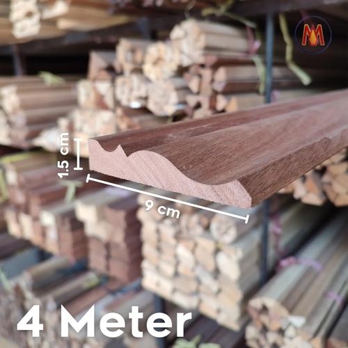 Jual LD-9 LIS PROFIL DINDING KAYU WALL MOULDING WAINSCOTING WALL PANEL ...