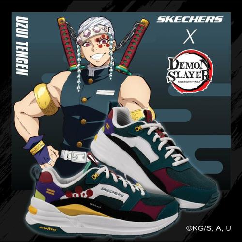 Jual Skechers x Demon Slayer Uzui Tengen Authentic - Kab. Tangerang ...