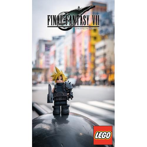 Jual LEGO minifigure FFVII FINAL FANTASY 7 Cloud Strife REBIRTH REMAKE ...