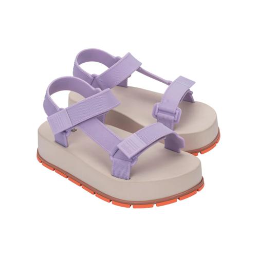 Promo Melissa Flowing Platform AD Orange / Brown / Lilac - Kota ...