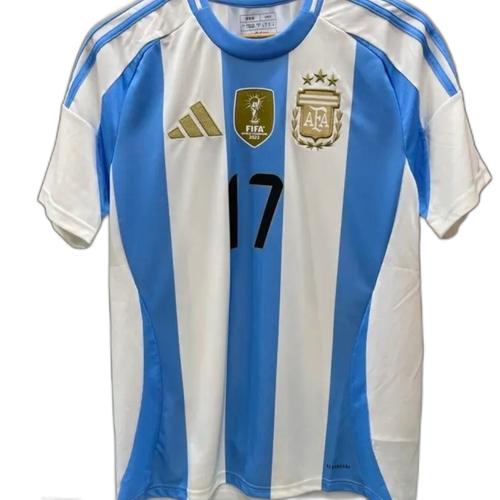 Jual Alejandro Garnacho #17 Timnas Argentina Home Jersey Copa America ...