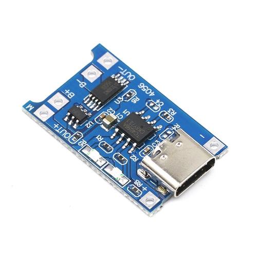 Jual TP4056 1A 5V Lithium Lipo 18650 Battery Charging USB type C + proteksi - Kota Semarang ...