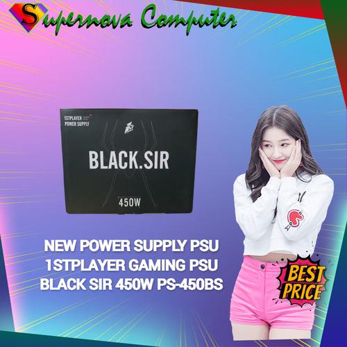 Jual NEW POWER SUPPLY PSU 1STPLAYER GAMING PSU BLACK SIR 450W PS-450BS ...