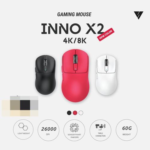 Promo Vortex INNO X2 4K/8K Vortexseries Gaming Mouse Vortex - BLACK ...