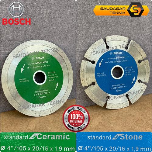 Jual Mata Gerinda Bosch 4 Inch Potong Keramik Granit Marmer Basah ...
