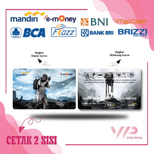 Jual E-MONEY ETOLL SUPERHERO STARWARS HERO DESIGN GAMBAR MANDIRI FLAZZ ...