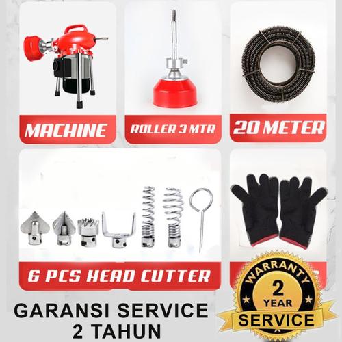 Jual Electric Drain Cleaner machine mesin pembersih pipa air mampet ...