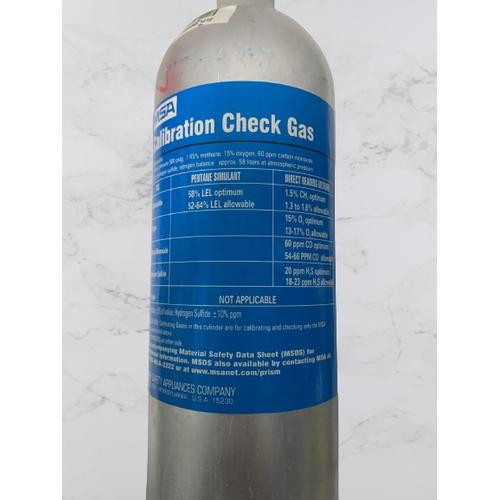Jual Tabung MSA Calibration Testing Gas, MSA Gas Cylinder Regulator ...