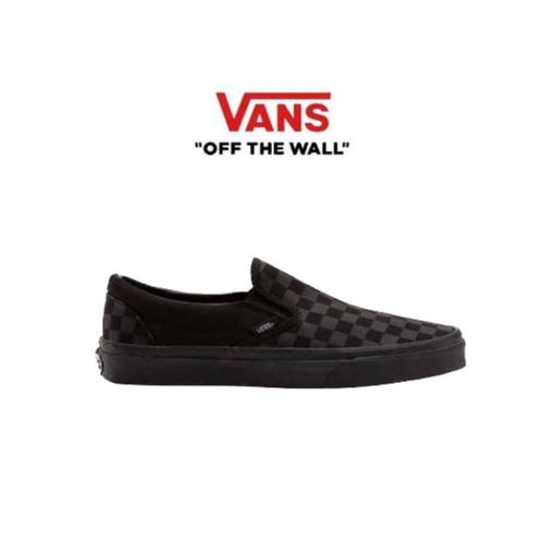 Promo Slip On Checkerboard Mono Black - 36 - Kota Tangerang Selatan ...