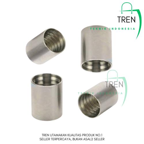 Jual 1/2" R1 (1 Wire) Ferrule Sleeve Hydraulic Hose Besi Type Size 1/2 ...