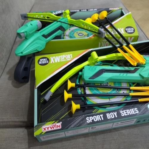 Jual mainan panah anak crossbow XW Sport series 9829 panahan anak ...