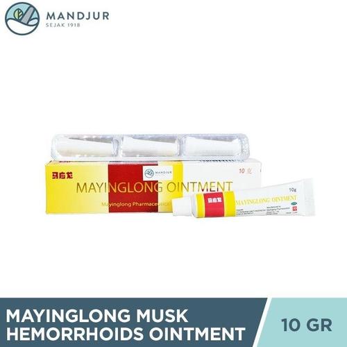 Jual Mayinglong Musk Hemorrhoids Ointment - Salep Wasir, Ambeien, dan ...