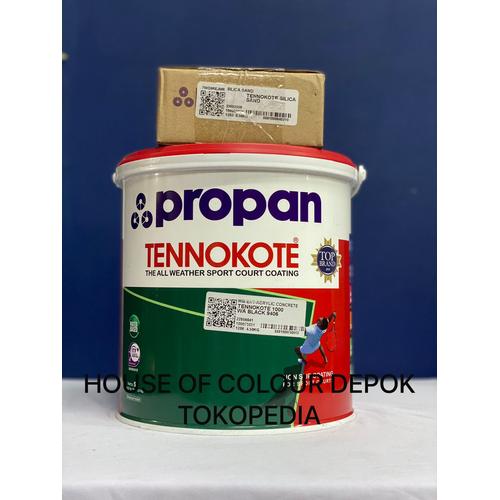 Jual CAT LAPANGAN/CAT PARKIRAN/CAT PROPAN TENNOKOTE 5 KG - LIGHT BLUE ...