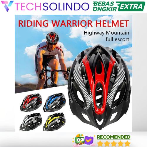 Jual Helm Sepeda Ringan Multi Ventilasi Sirkulasi Udara Adjustable Size ...