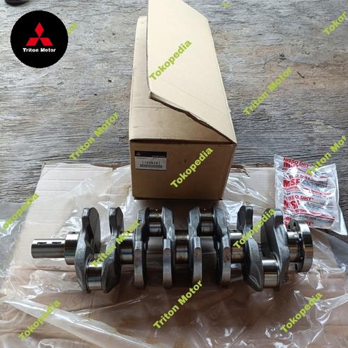Jual Crankshaft All New Pajero Dakar New Triton 4N15 1100A261 Asli ...