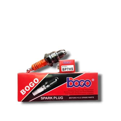 Jual Busi motor Rxking Fizr Tornado Vespa Drat Pendek BP7HS merk BOGO ...