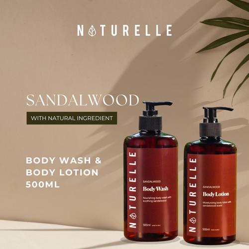 Jual (BUNDLE) Naturelle Sandalwood Body Wash & Body Lotion 500ml - Kab. Buleleng - Naturelle ...