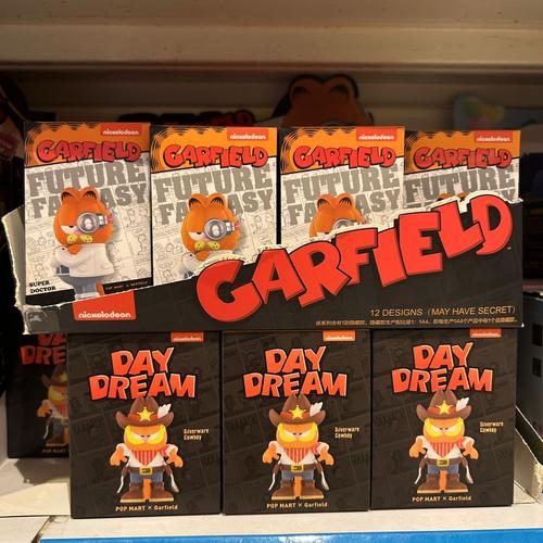 Jual POPMART x Garfield The Cat Future Fantasy Day Dream Nickelodeon ...