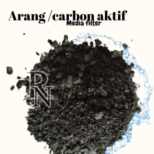 Jual ARANG CARBON AKTIF AQUARIUM ARANG MEDIA FILTER KARBON AKTIF 500GR ...