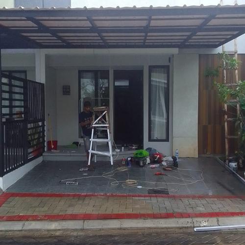 Jual canopy atap alderon terpasang rapi - Kota Tangerang - toko genteng ...