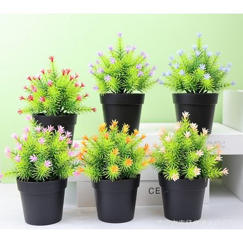 Jual Tanaman Rumput Artificial Bunga Pot Tumbuhan Plastik Dekorasi ...