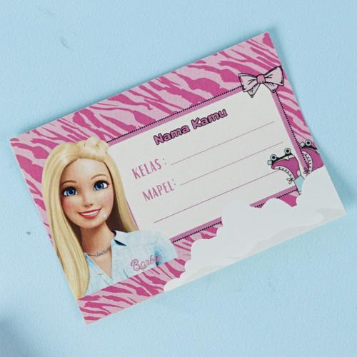 Jual Stiker Label Buku Mata Pelajaran Mapel Anak Sekolah Cetak Label ...