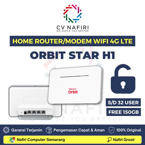 Jual MODEM ROUTER WIFI 4G HUAWEI B311B (NEW) ORBIT STAR H1 FREE TSEL ...