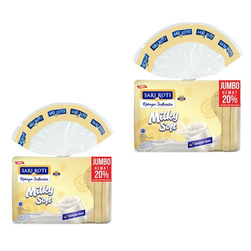 Jual SARI ROTI Tawar Jumbo Milky Soft 540gr / Roti Tawar - Kota ...