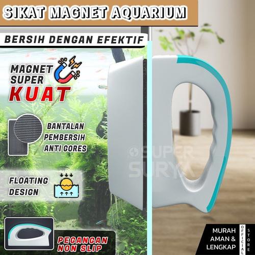 Promo Sikat Magnet Aquarium Pembersih Kaca Magnetik Brush Kecil - Kecil ...